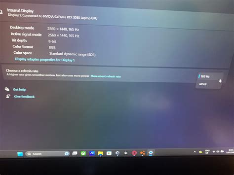 Dynamic Refresh Rate Disappeared Rzephyrusg15