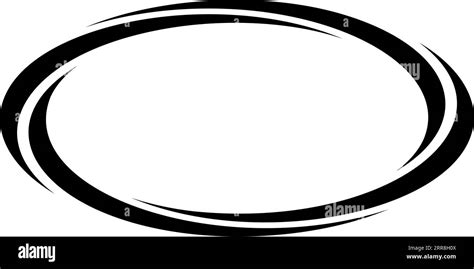 Oval Ellipse Banner Frames Borders Stock Vector Image And Art Alamy