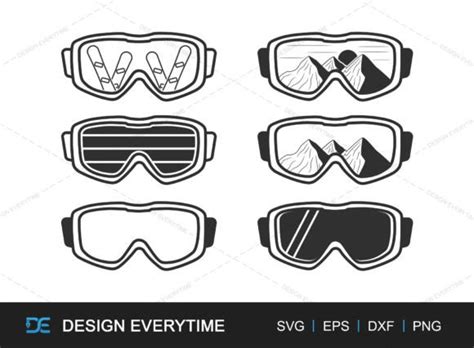 1 Goggles Vector Svg Designs And Graphics