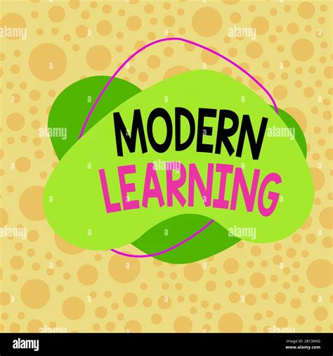 Conceptual Hand Writing Showing Modern Learning Concept Meaning Flexible And Agile Setup