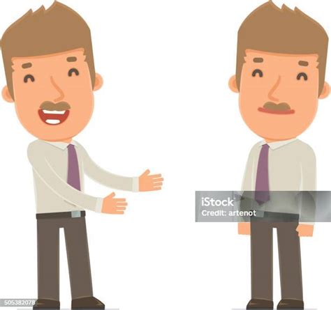 재미있는 문자를 브로커는 그의 부끄 친구다 소개합니다 거래자에 대한 스톡 벡터 아트 및 기타 이미지 거래자 경영자 기대 Istock