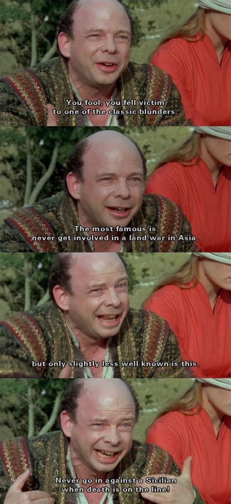 Classic Blunders The Princess Bride Princess Bride Quotes