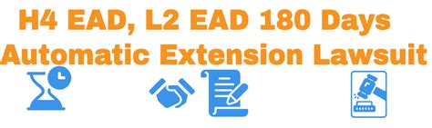H4 Ead L2 Ead 180 Days Automatic Extension Lawsuit Settlement Summary Redbus2us