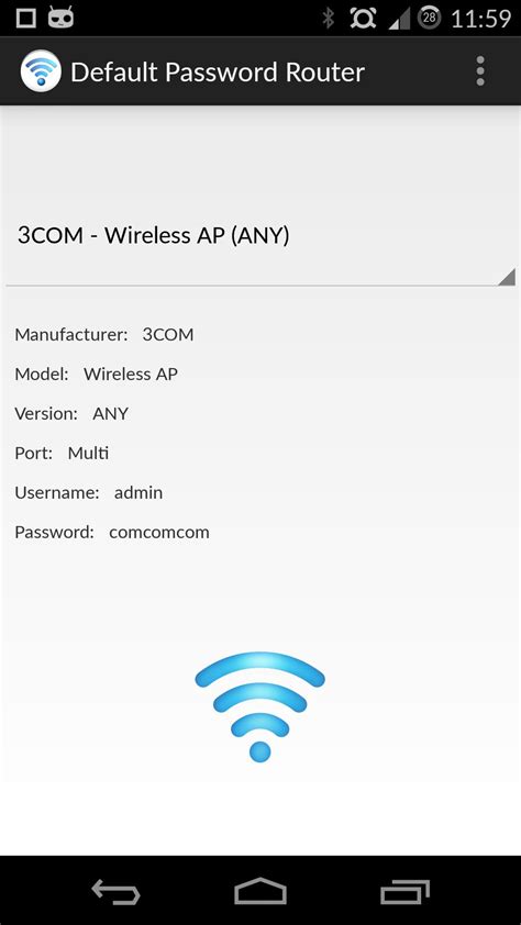 Descargar Default Password Router Apk Última Versión 1 0 Para Android