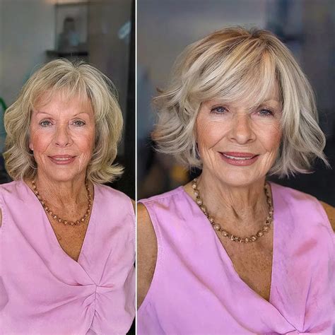 50 Stylish Bob Haircuts For Women Over 70 Who Want A Fashionable Look