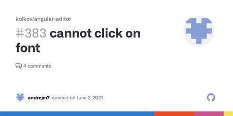 cannot click on font · issue 383 · kolkov angular editor · github