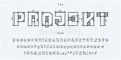 Architectural Drafting Font