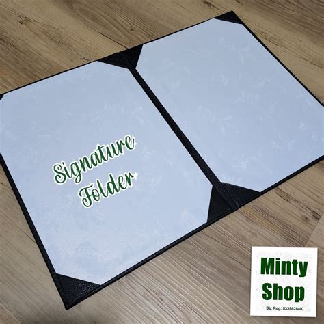 【sg Stock】 A4 Signature Folder Signature Folder Singapore A4 Certificate Holder A4 【sg Stock】 A4 Signature Folder Signature Folder Singapore A4 Certificate Holder A4