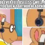 Arthur Headphones Meme Generator Imgflip