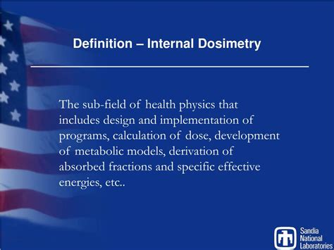 Ppt Design And Implementation Of An Occupational Internal Dosimetry Program Powerpoint