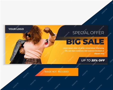 패션 판매 배너 소셜 미디어 페이지 표지 템플릿입니다 판촉을 위한 편집 가능한 소셜 미디어 및 배너 템플릿 소셜 미디어 마케팅을 위한 배너 디자인입니다 프리미엄 벡터