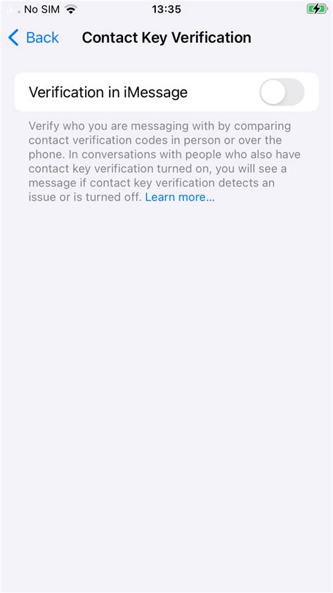 Contact Key Verification A New Update For Imessage Users