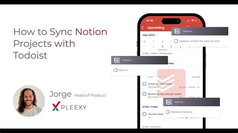 how to sync notion projects with todoist via pleexy step by step guide youtube