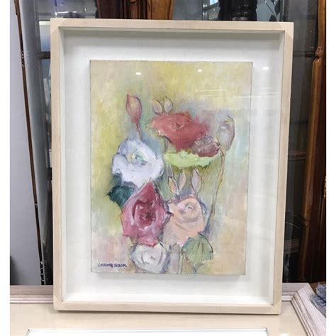 원로 여성 서양화가 김종숙 화백의 장미 그림 헬로마켓