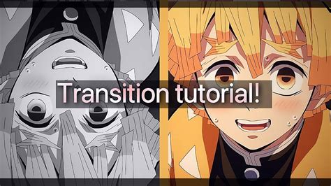 Cute Transition Tutorial In Alight Motion ~★~ ~ Free Youtube