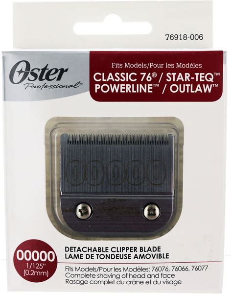 00000 Detachable Clipper Blade 02mm By Oster