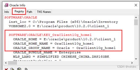 Plsql中读取不到tns File的解决方法plsql Tns Csdn博客
