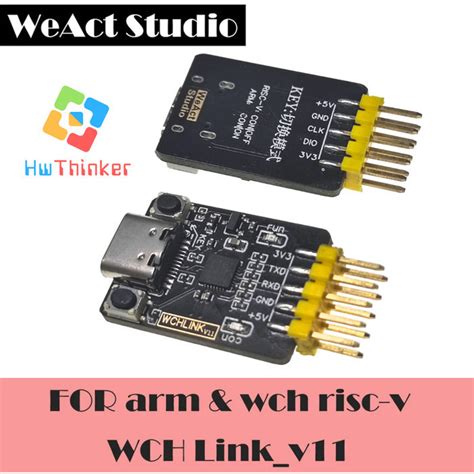 Jual Weact WCHLink Mini DAPLINK Debugger ARM RISC V Chip Shopee Indonesia