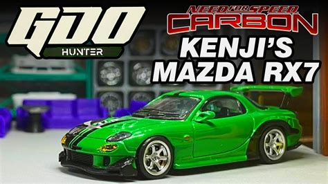 Unboxing And Showcase Gdo Hunter 164 Kenjis Mazda Rx7 Nfs Carbon Tuner