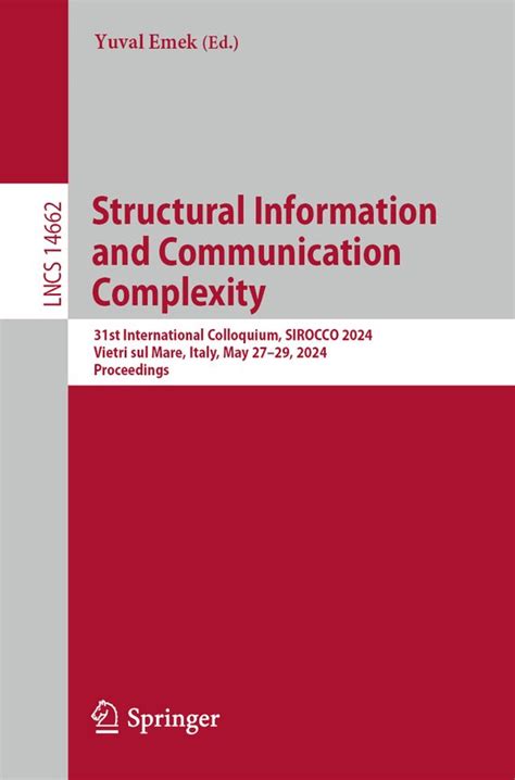 lecture notes in computer science structural information and