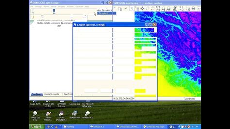 3d Vizualization Using Grass Gis Youtube