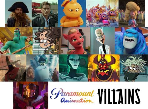 Paramount Animation Or Villains Characters 2015 2024 Fandom
