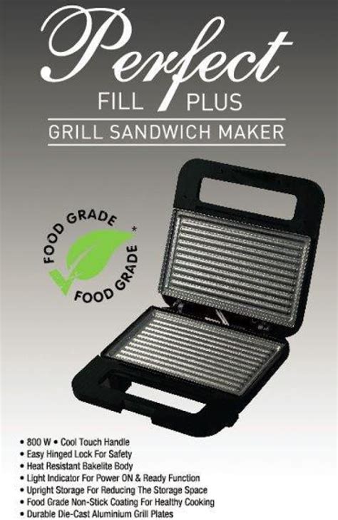 Havells Perfect Fill Grill Sandwitch Maker Ghcstdtk075 Home And Kitchen Store