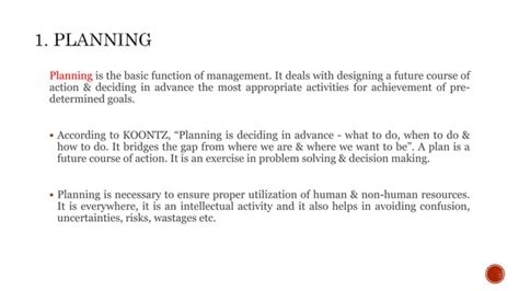 CHAPTER III Management Functions Pptx