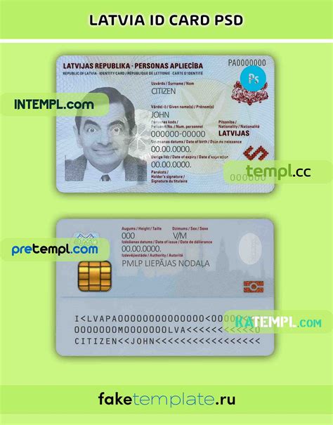 Latvia Id Template In Psd Format Fully Editable By Shotempl Medium