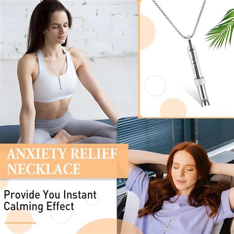 Tambee Mindful Anapana Breathing Necklace For Stress Relief And Anxiety