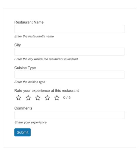 Blazor Rating Telerik Ui For Blazor