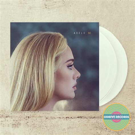 Adele 30 Brand New Vinyl Lp Limited White Colour Edition Shopee