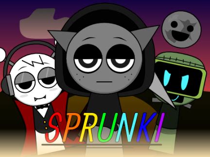 Play Spru What Free Online Game Sprunki Game