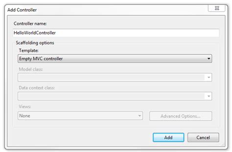 asp mvc4入门指南（2）：添加一个控制器 mvc中如何新建一个控制器方法 csdn博客