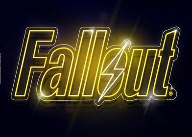 Fallout Neon Poster By Fallout Displate