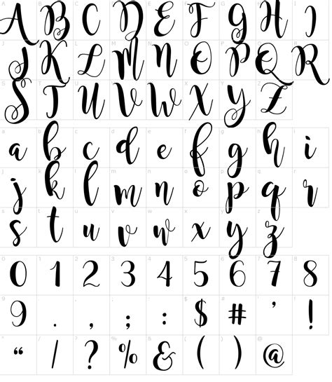 The Upper And Lower Case Of An English Alphabet With Cursive Numbers On It