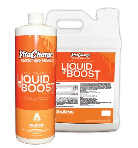 Biozyme Vita Charge Liquid Boost Darlington Wi Darlington Feed