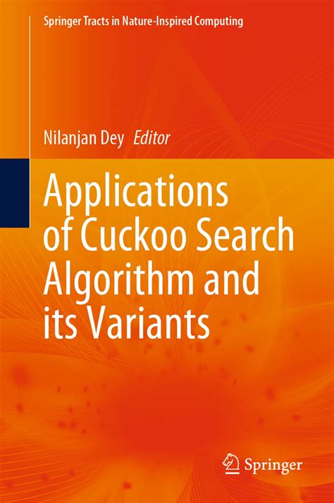 applications of cuckoo search algorithm and its variants ebook by