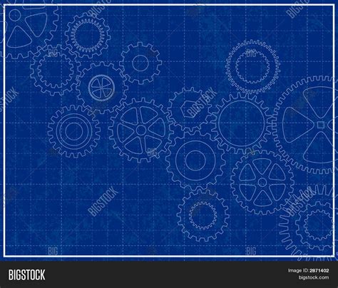 Blueprint Background Vector And Photo Free Trial Bigstock