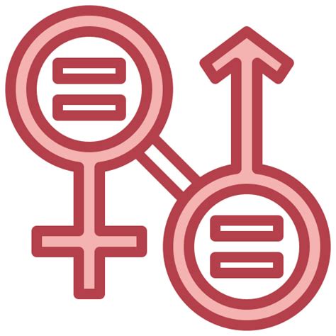 Gender Equality Surang Red Icon