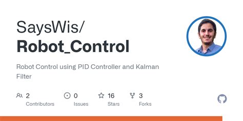 Github Sayswisrobotcontrol Robot Control Using Pid Controller And