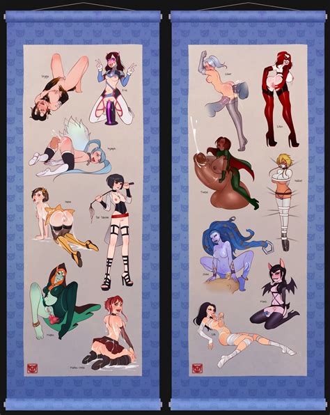 Scroll O Sketches June By Ninjakitty Hentai Foundry