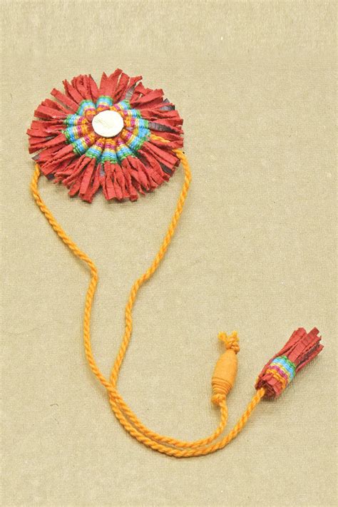 Paper Yarn Rakhi Woven Paper With Twisted Cord Rickshaw Recycle