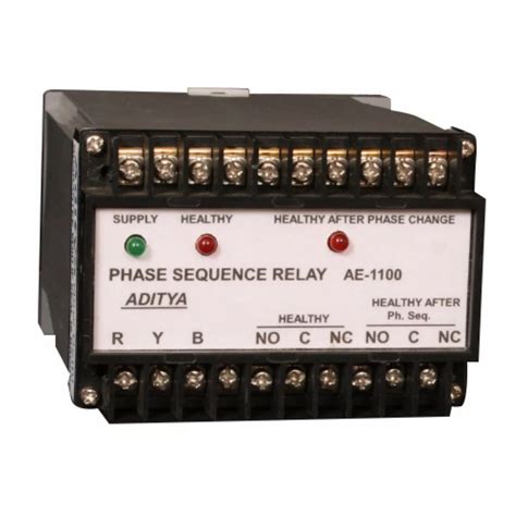 Phase Sequence Relay Phase Sequence Protection Relay Latest Price Manufacturers Suppliers