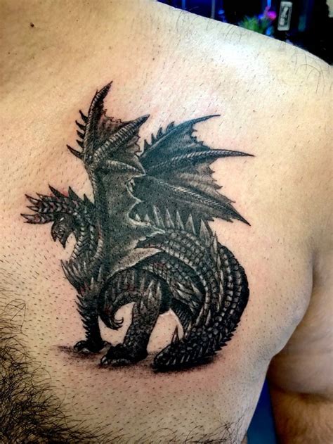 Monster Hunter Dalamadur Tattoo