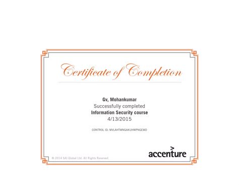 Information Security Certificate Pdf