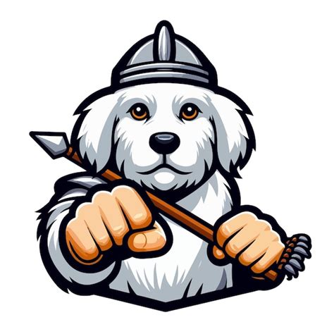 Alabai Mascot Vector On White Background Premium Ai Generated Vector