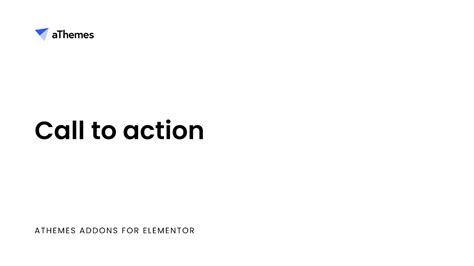 Call To Action For Elementor Youtube