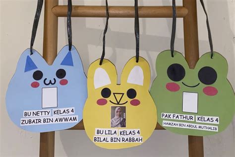 10 Contoh Name Tag Mpls Sekolah Siswa Baru 2023 Yang Keren Dan Kreatif