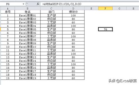 学习几个常用excel函数公式使用方法，每天进步一点点 正数办公